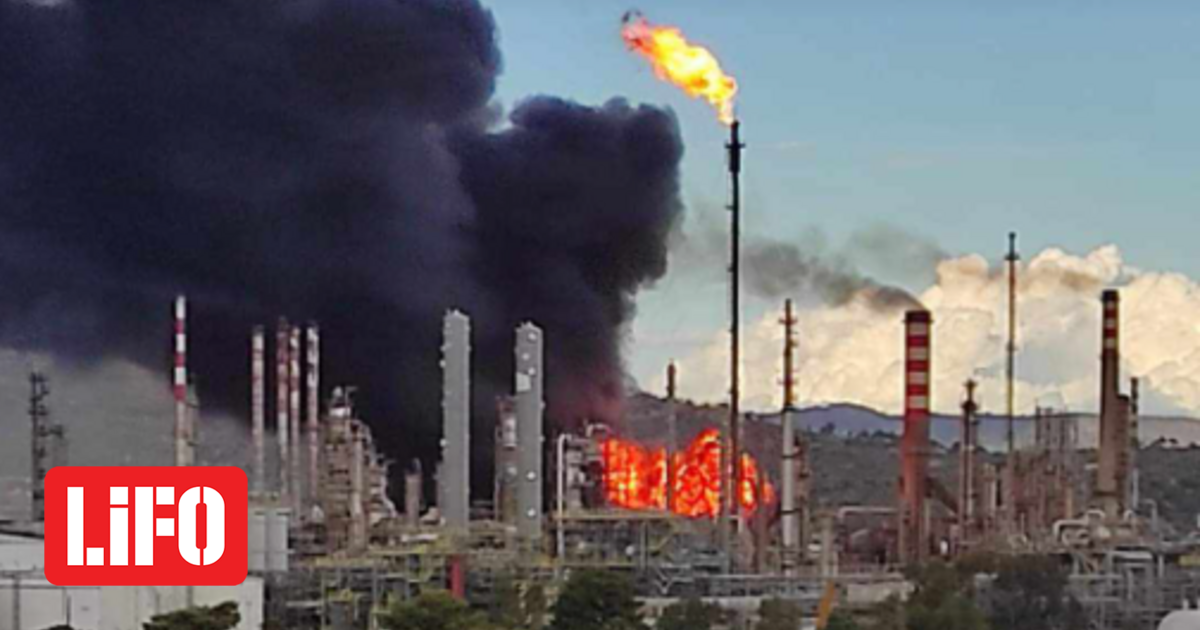 Φωτιά στις εγκαταστάσεις της Motor Oil | LiFO